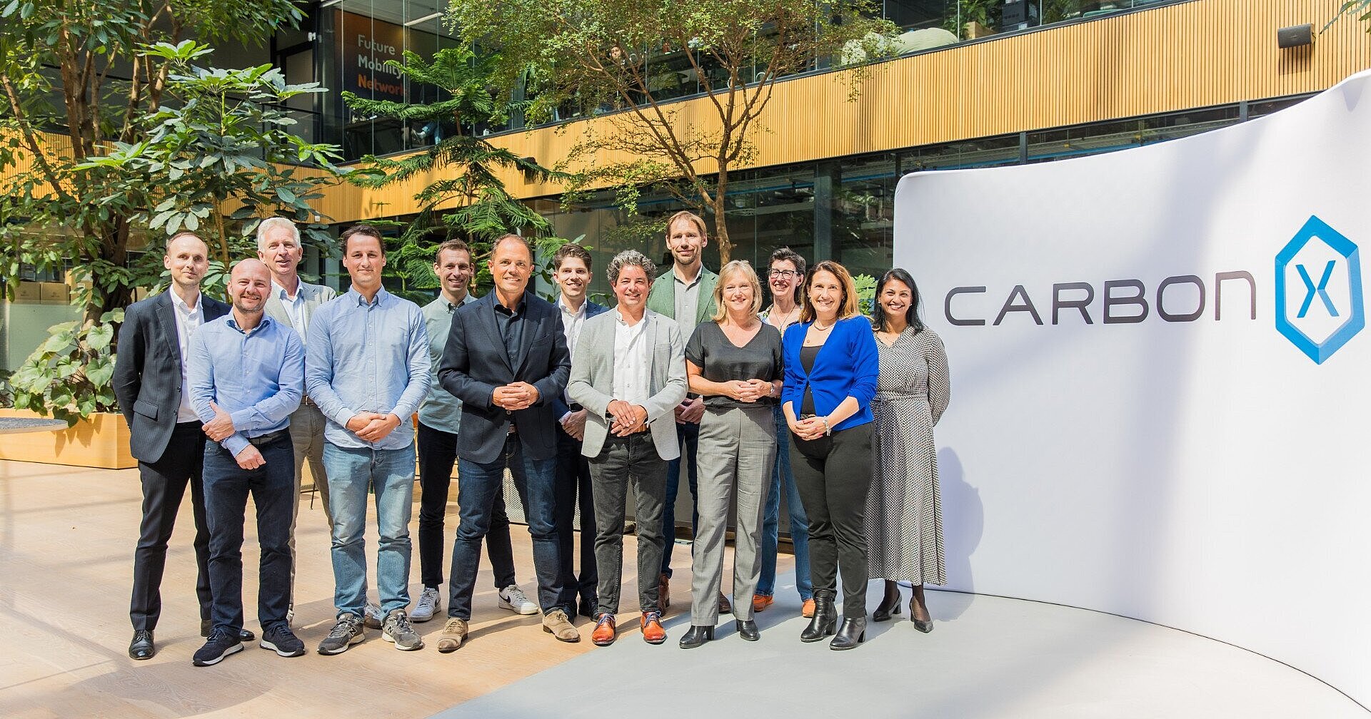 Councillor Zeegers visits CarbonX to discuss scaling a resilient, EU-based battery supply chain.