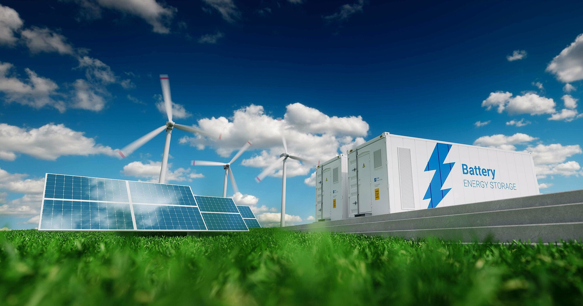 Een belangrijke rol voor grootschalige batterijen in de energietransitie